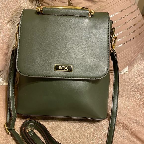 BCBG | Bags | Bcbg Backpack Purse | Poshmark